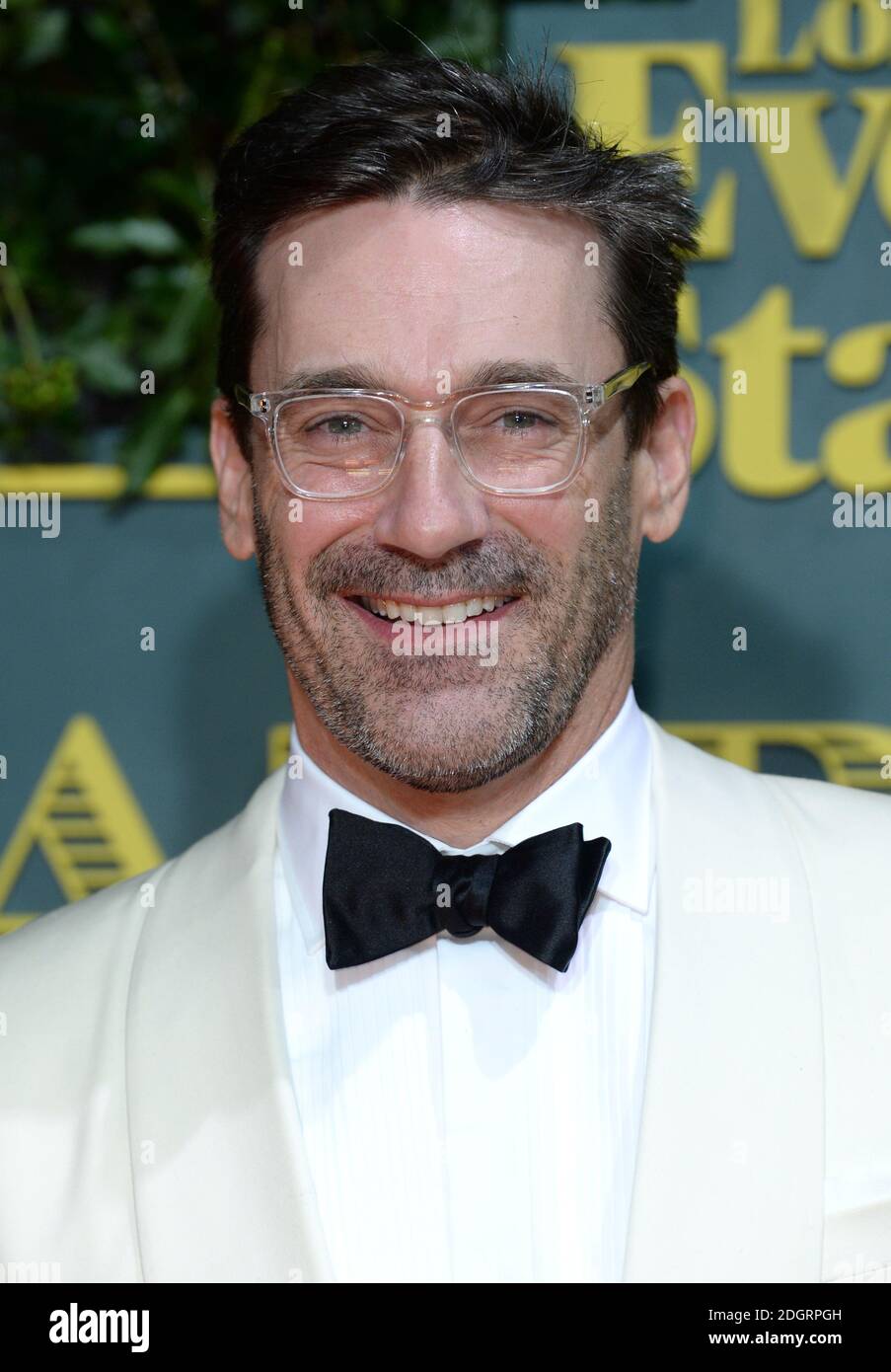 Jon Hamm arrives at the Evening Standard Theatre Awards at the Theatre ...