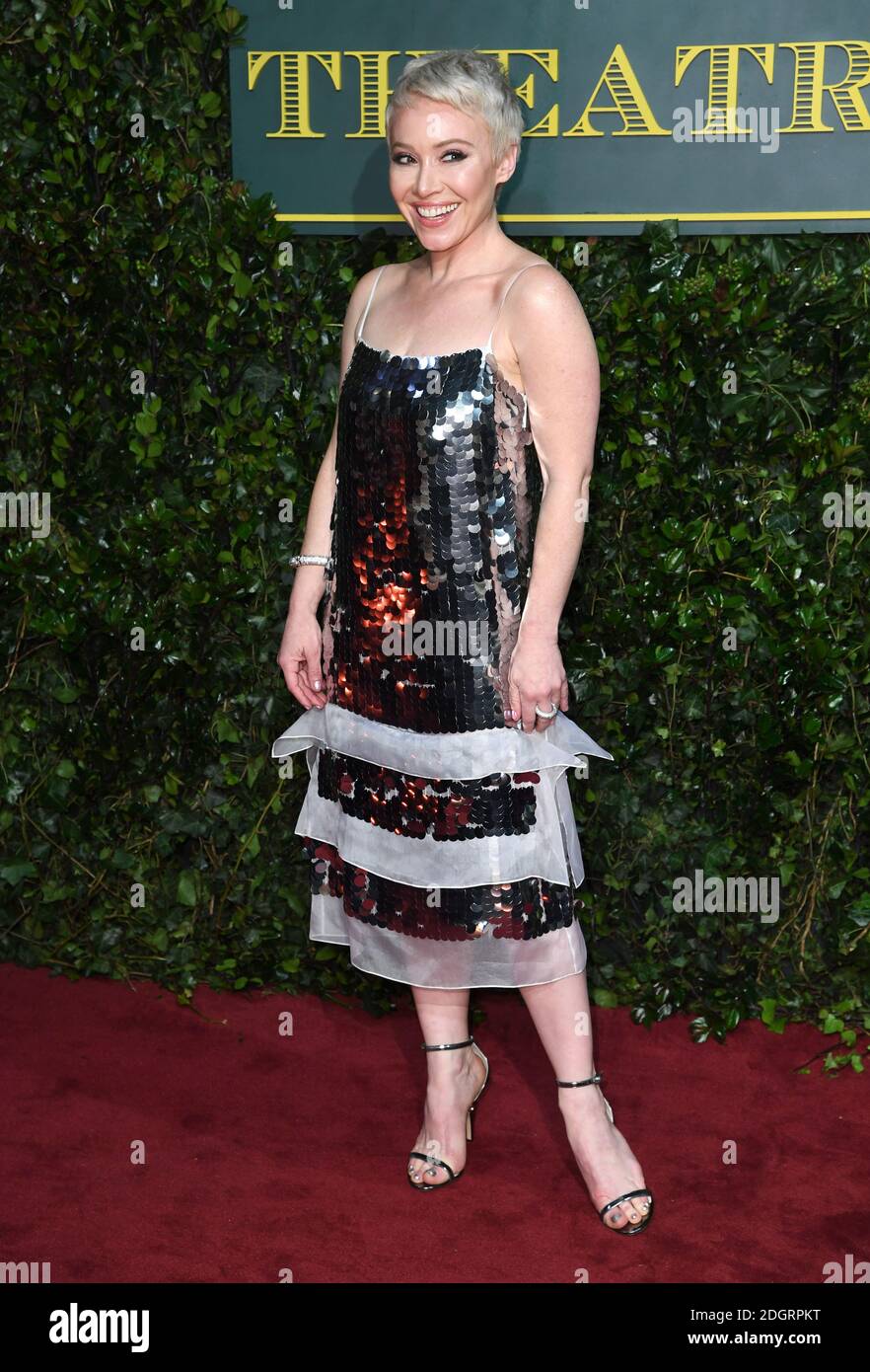 Daisy Lewis arrives at the Evening Standard Theatre Awards at the ...