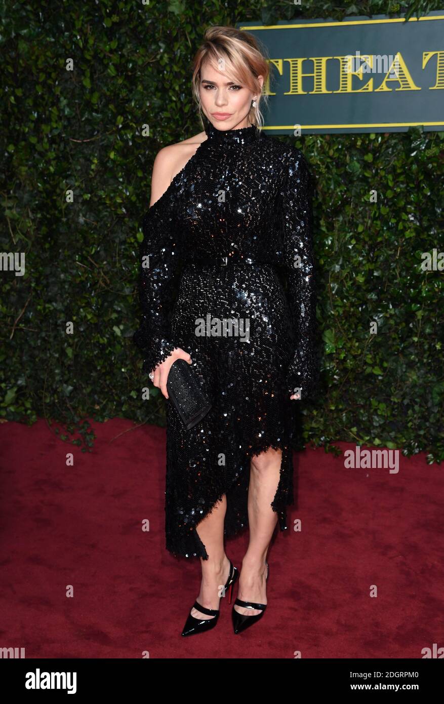 Billie Piper arrives at the Evening Standard Theatre Awards at the ...