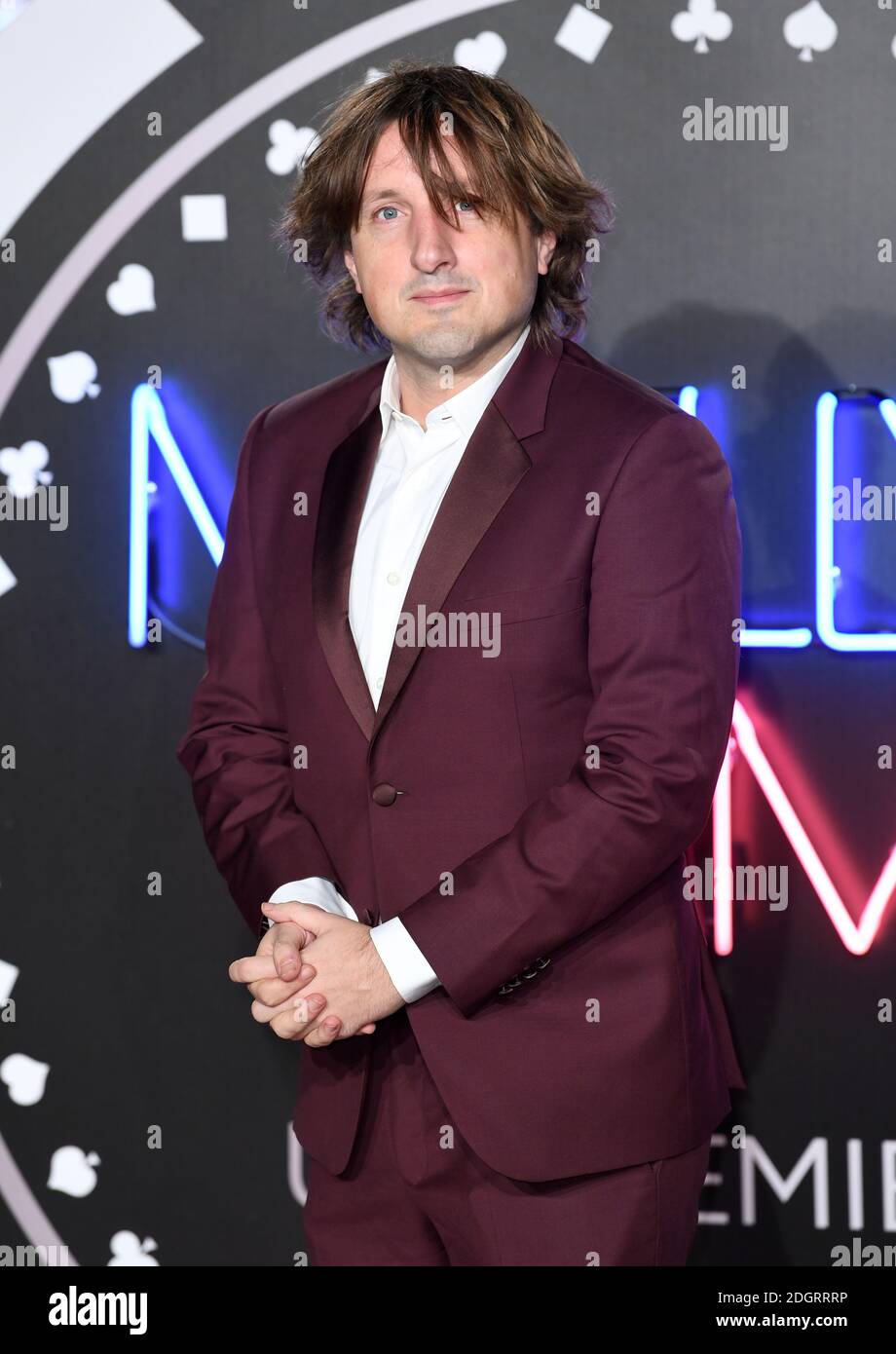 Composer Daniel Pemberton attending the premiere of Molly's Game, held ...