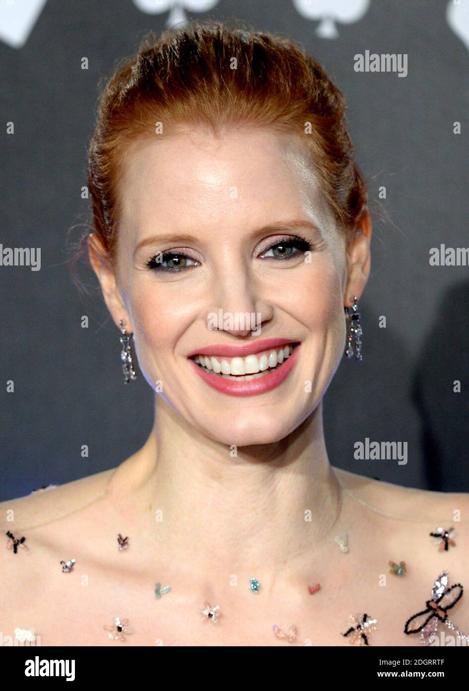 Jessica Chastain attending the premiere of Molly's Game, held at the ...