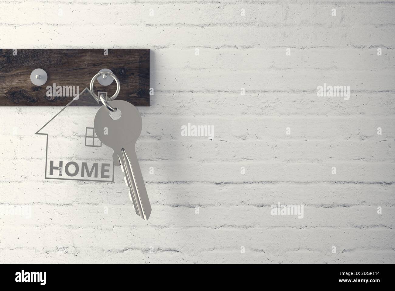 House Key - Illustration Stock Photo - Alamy