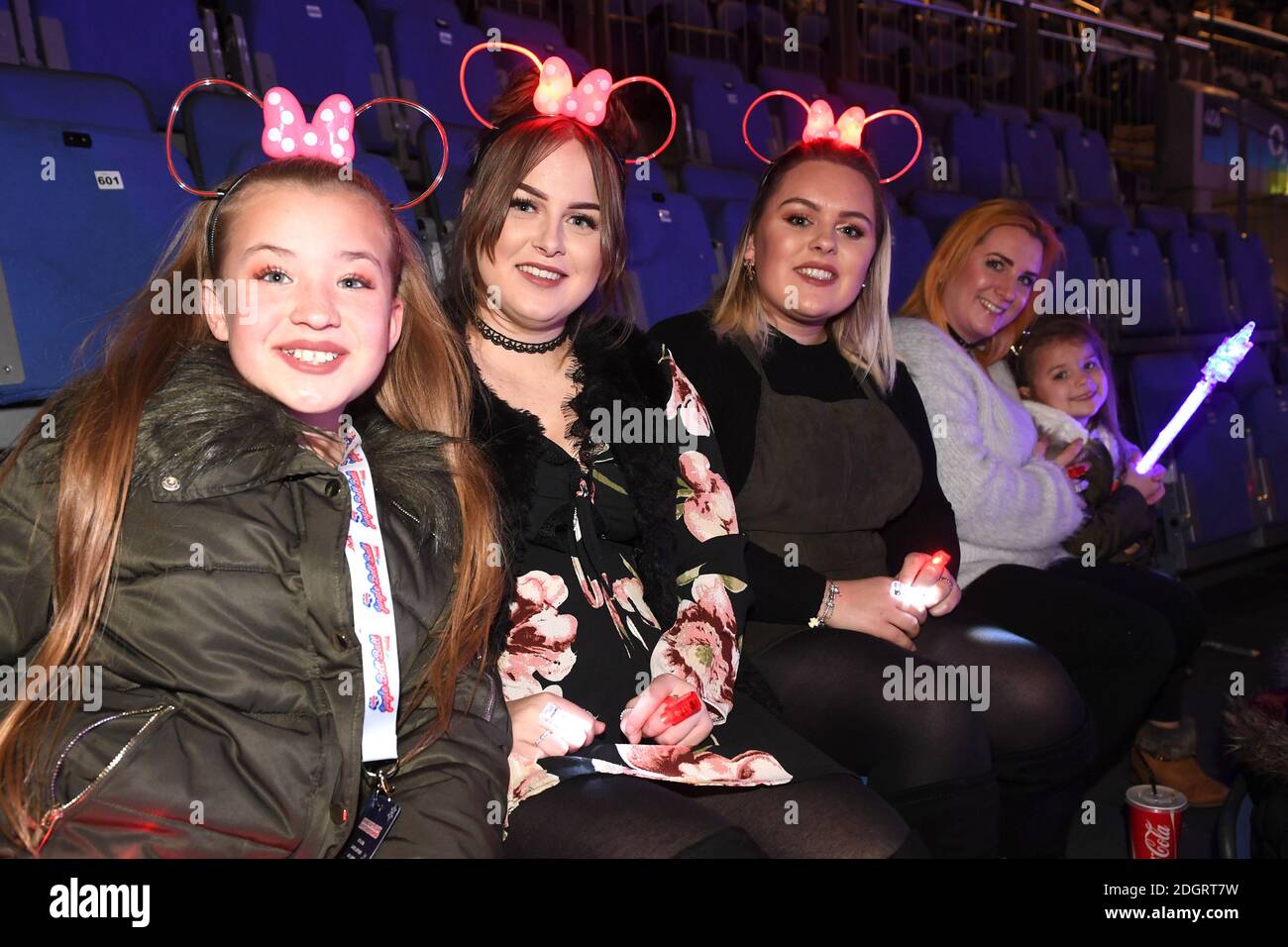 Members of the audience during day one of Capital's Jingle Bell Ball ...