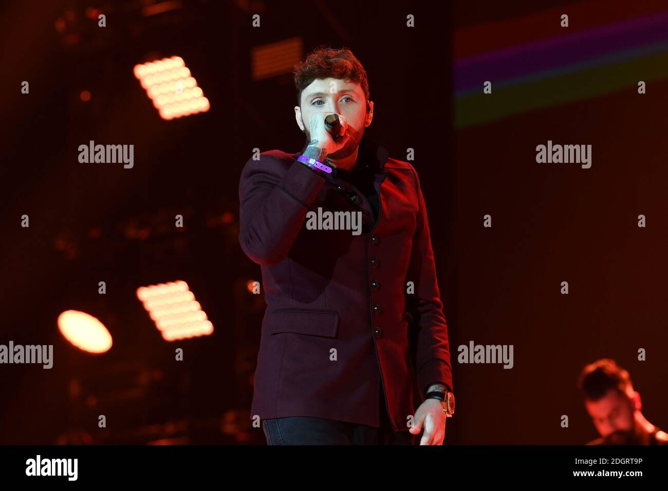 James Arthur Performs On Stage High Resolution Stock Photography and ...