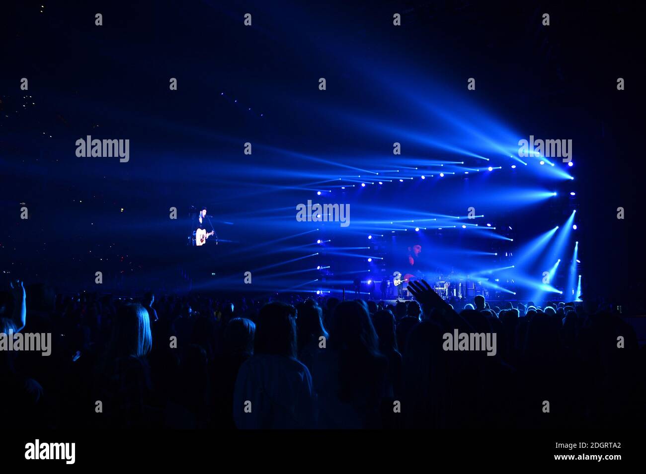 James Arthur on stage during day one of Capital's Jingle Bell Ball 2017 ...