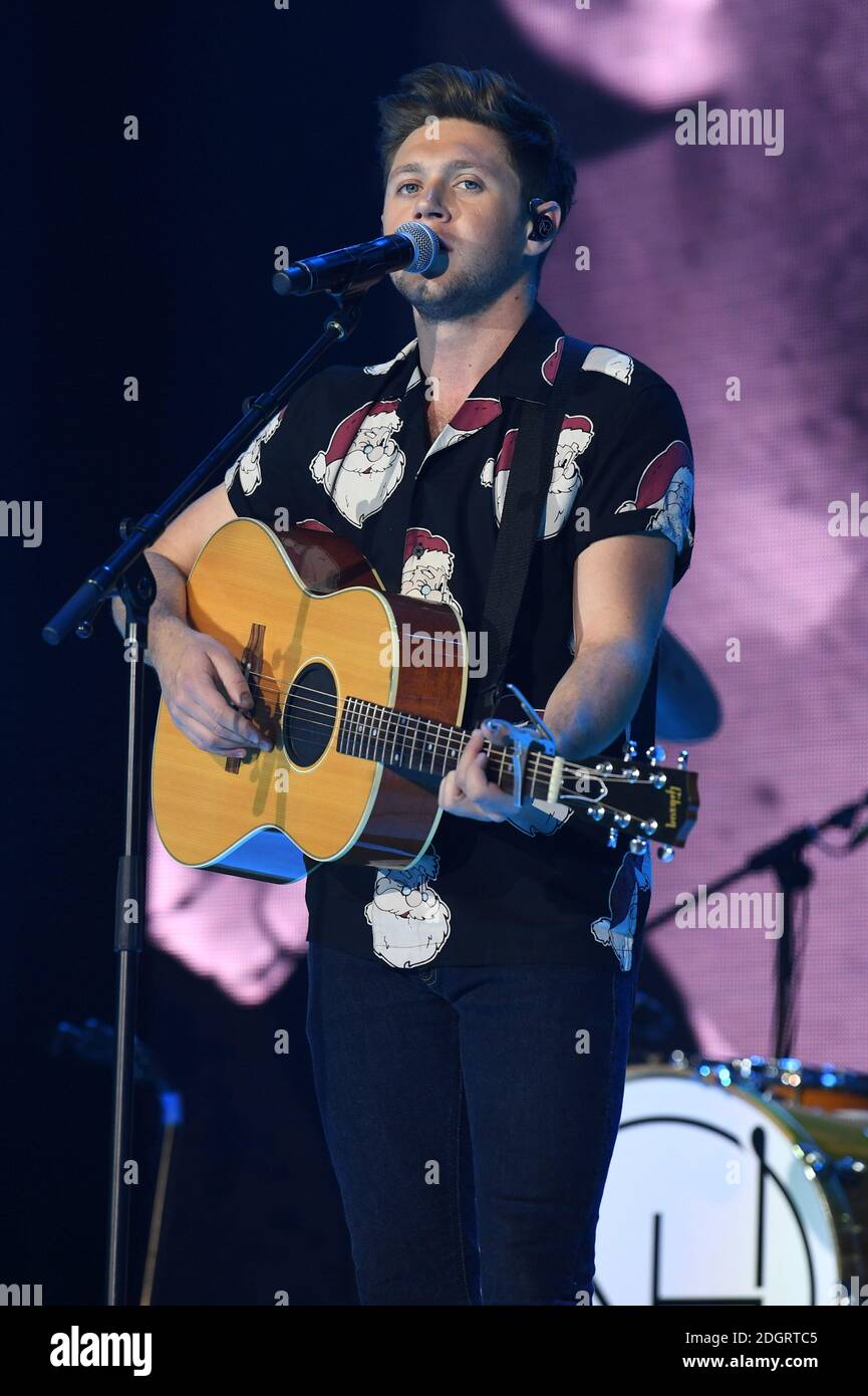 on stage during day one of Capital's Jingle Bell Ball 2017 with Coca ...