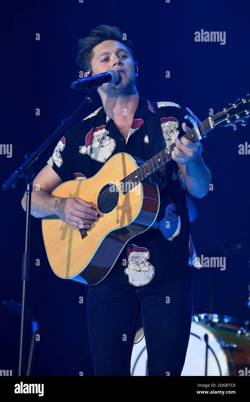 on stage during day one of Capital's Jingle Bell Ball 2017 with Coca ...
