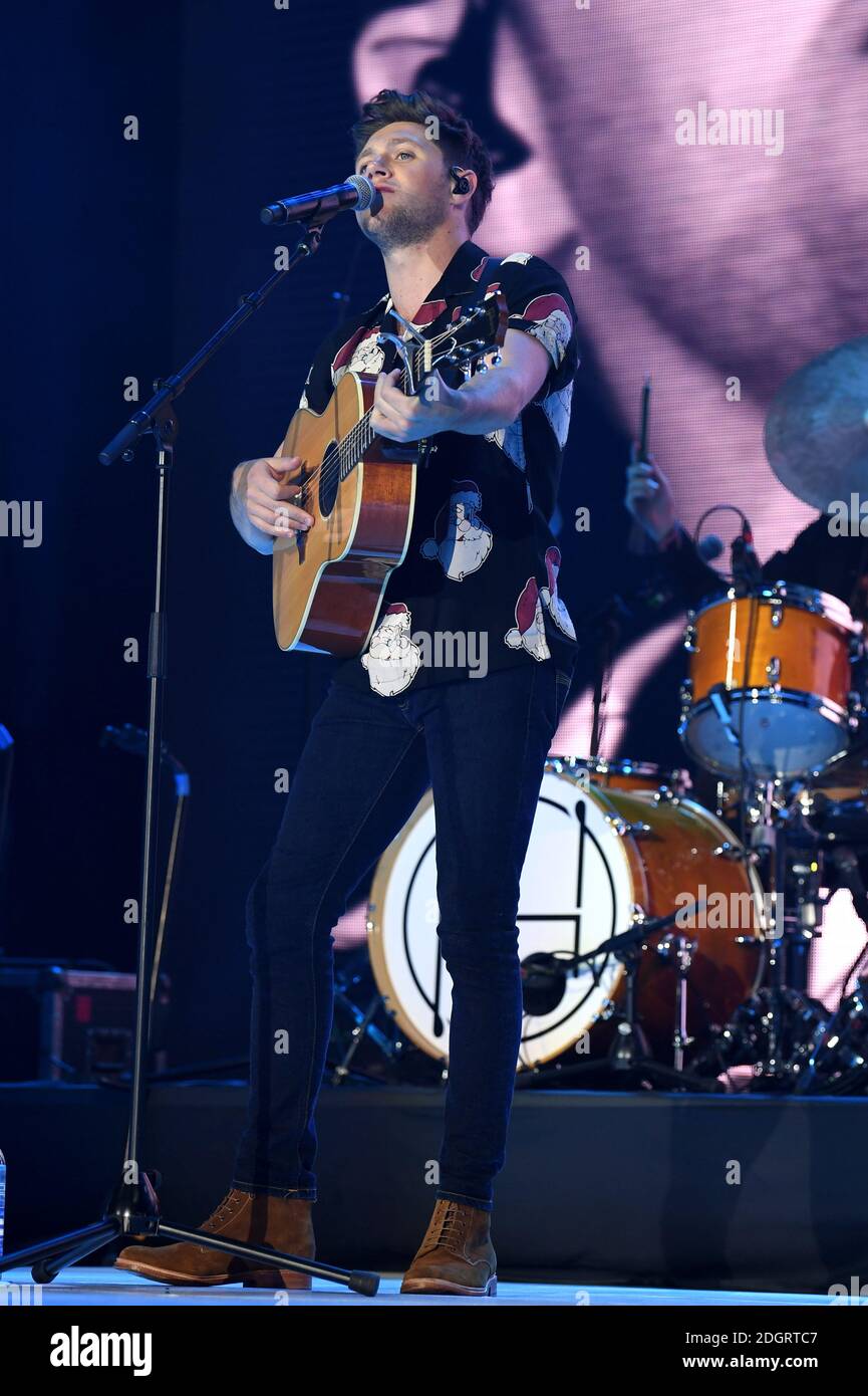 on stage during day one of Capital's Jingle Bell Ball 2017 with Coca ...