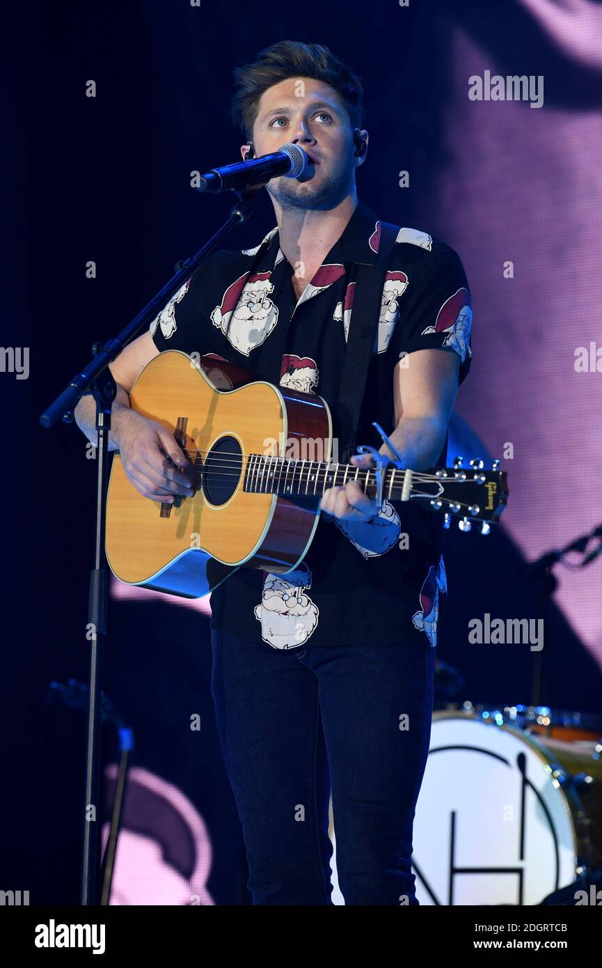 on stage during day one of Capital's Jingle Bell Ball 2017 with Coca ...