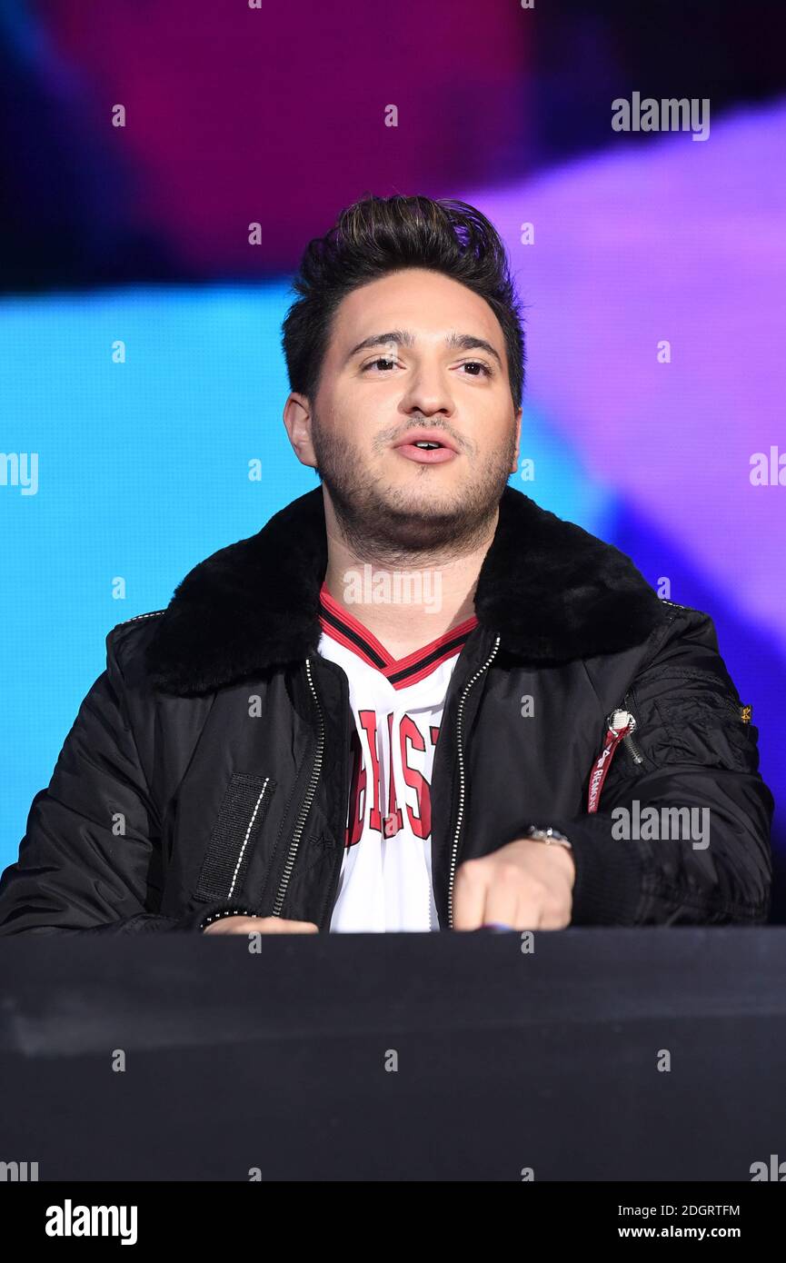 Jonas blue on stage capitals jingle bell ball hi-res stock photography ...