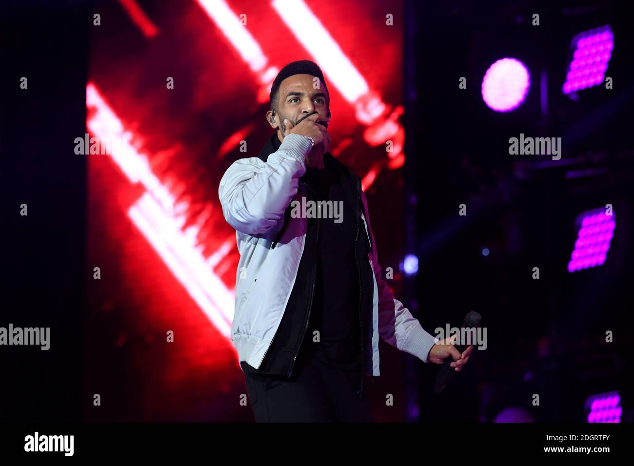 Craig David on stage during day one of Capital's Jingle Bell Ball 2017 ...