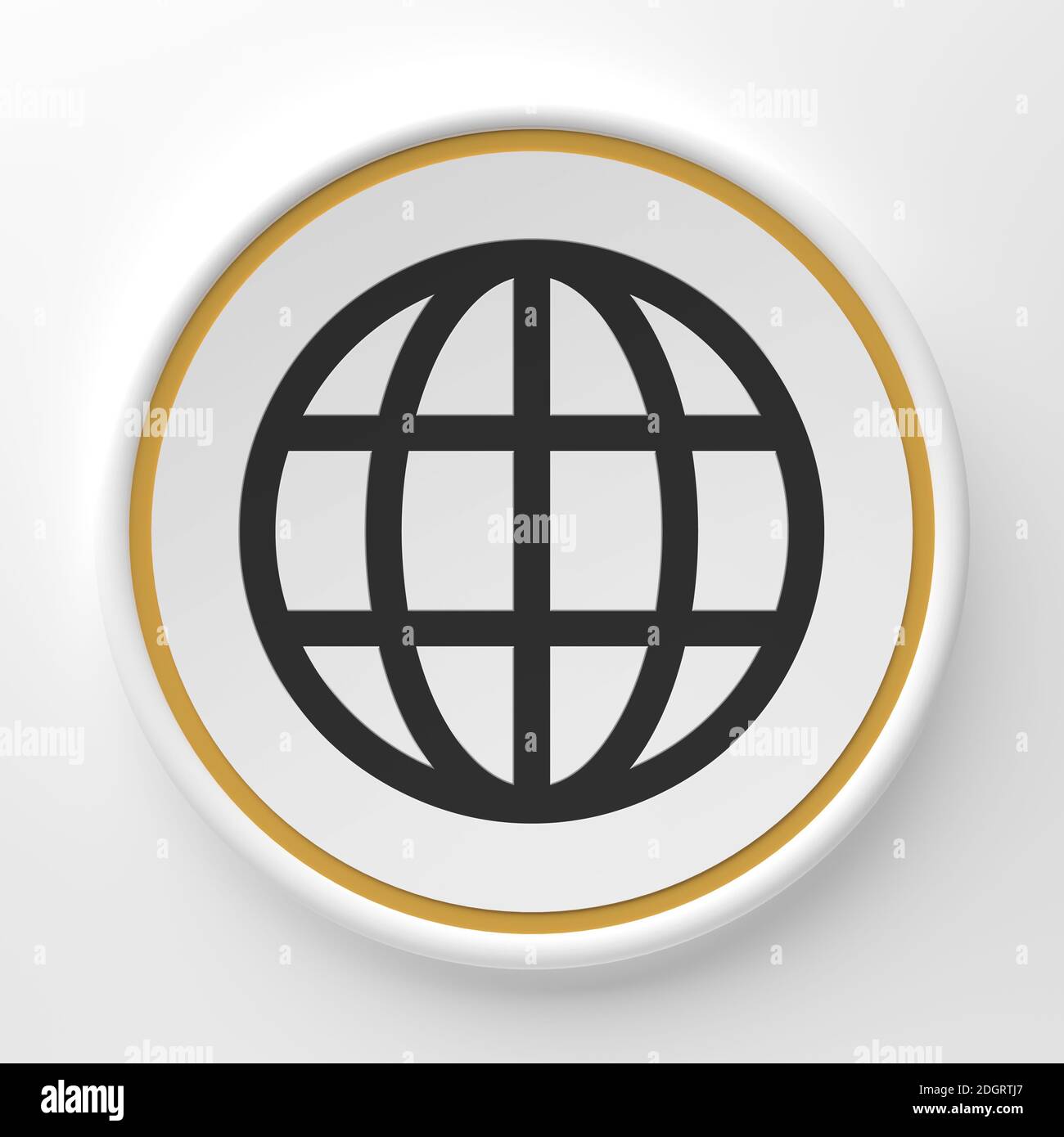 Symbol icons for the internet - Illustration Stock Photo - Alamy