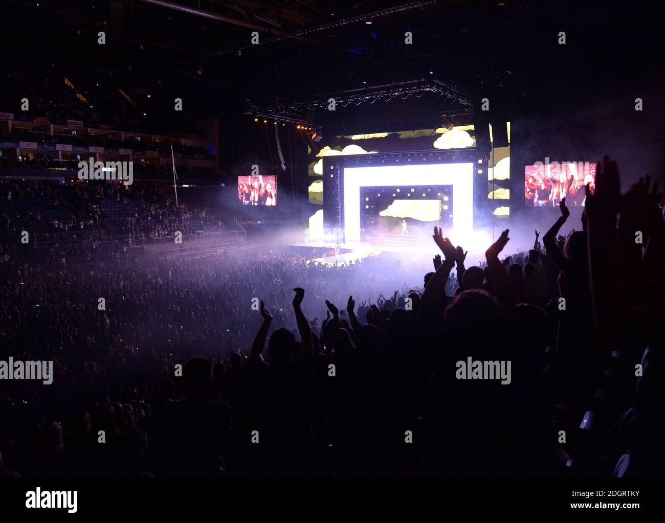 on stage during day one of Capital's Jingle Bell Ball 2017 with Coca ...