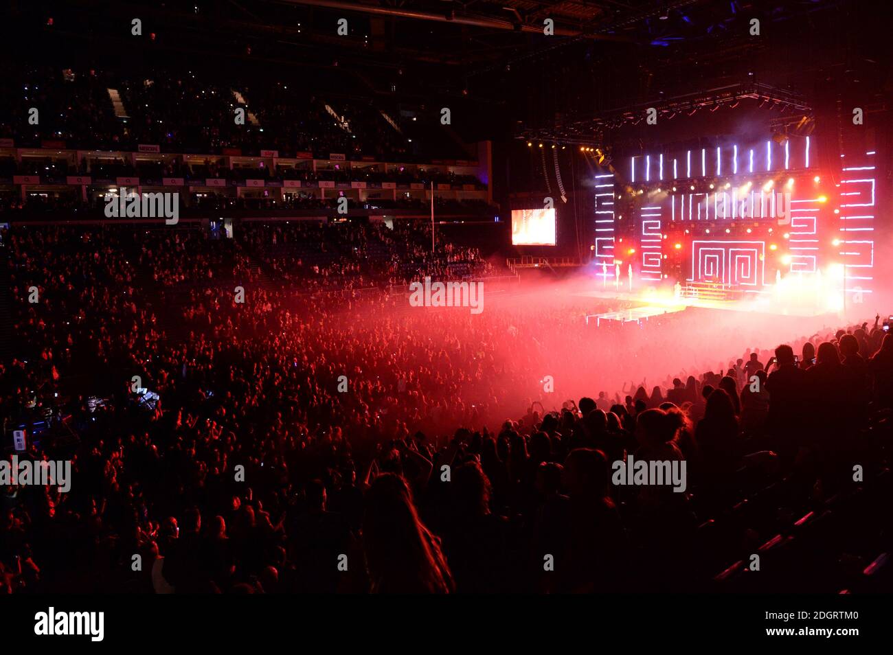 on stage during day one of Capital's Jingle Bell Ball 2017 with Coca ...