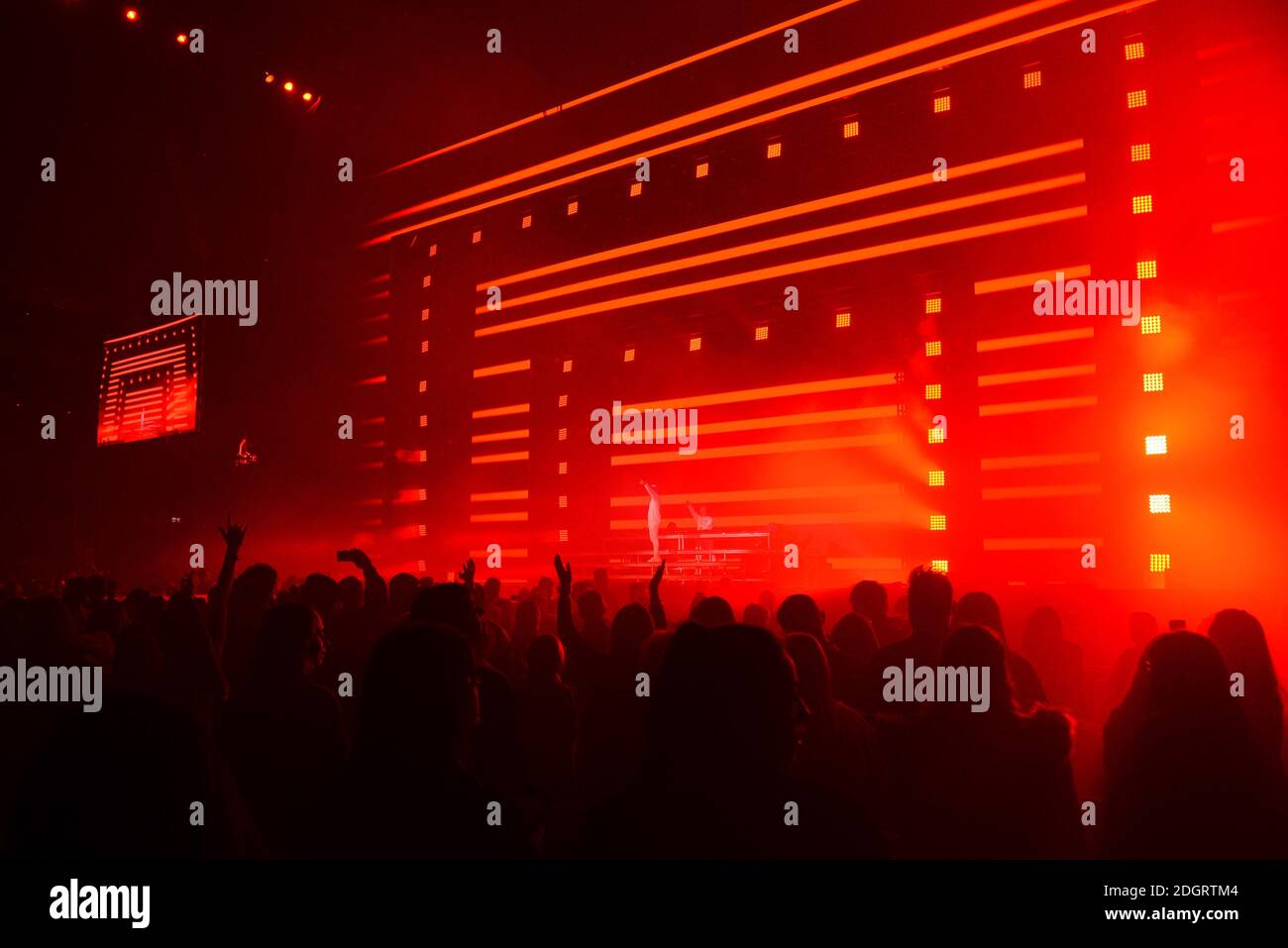 on stage during day one of Capital's Jingle Bell Ball 2017 with Coca ...