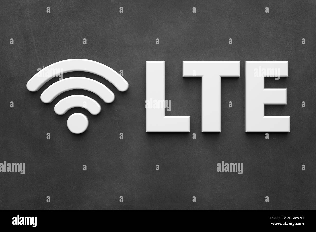 LTE Symbol - Illustration Stock Photo - Alamy
