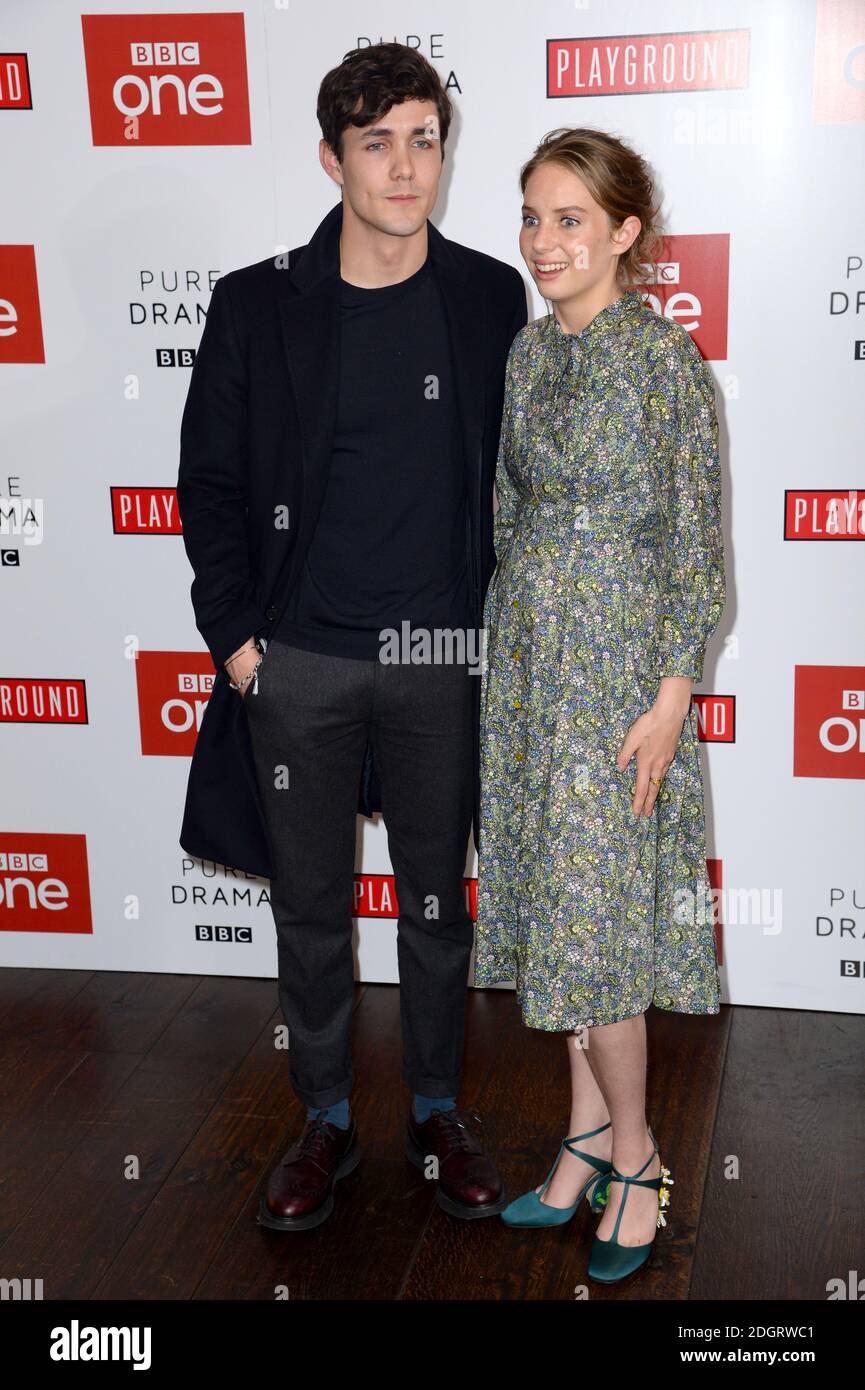 Jonah Hauer-King (left) and Maya Hawke arriving at the Little Women ...