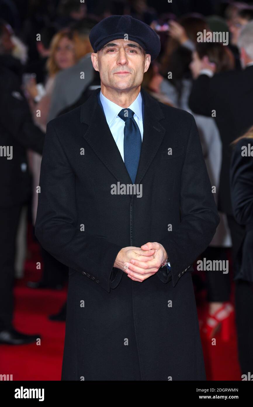 Mark Strong attending the european premiere of Star Wars: The Last Jedi ...