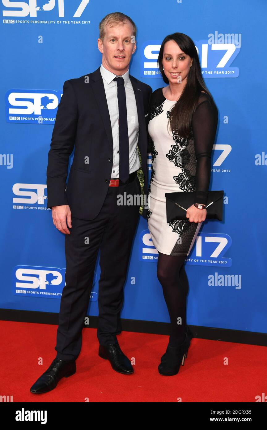 Andy Allen and Beth Tweddle during the red carpet arrivals for BBC Sports Personality of the ...