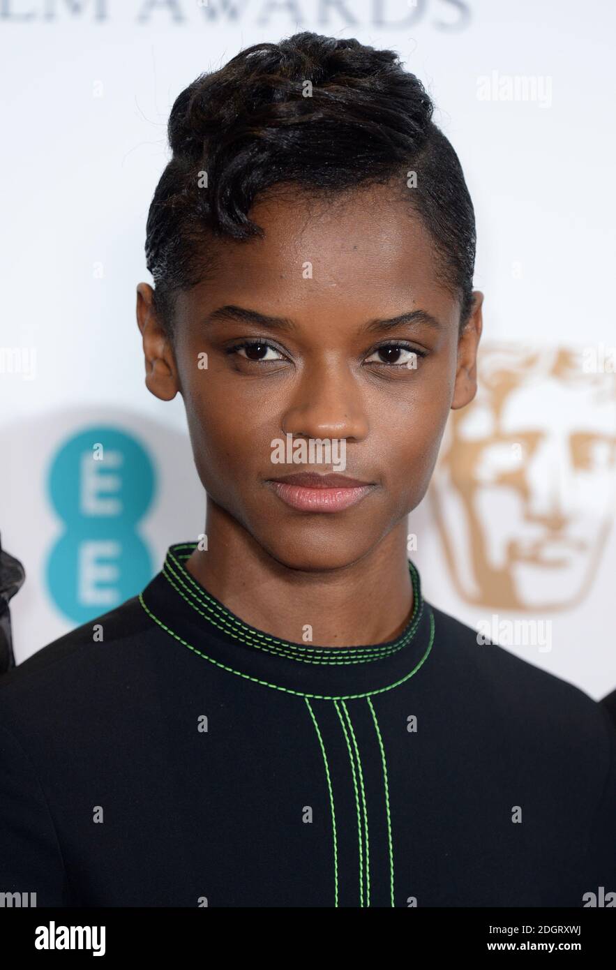 Letitia Wright at the BAFTA Nominations Announcement 2018, at BAFTA ...