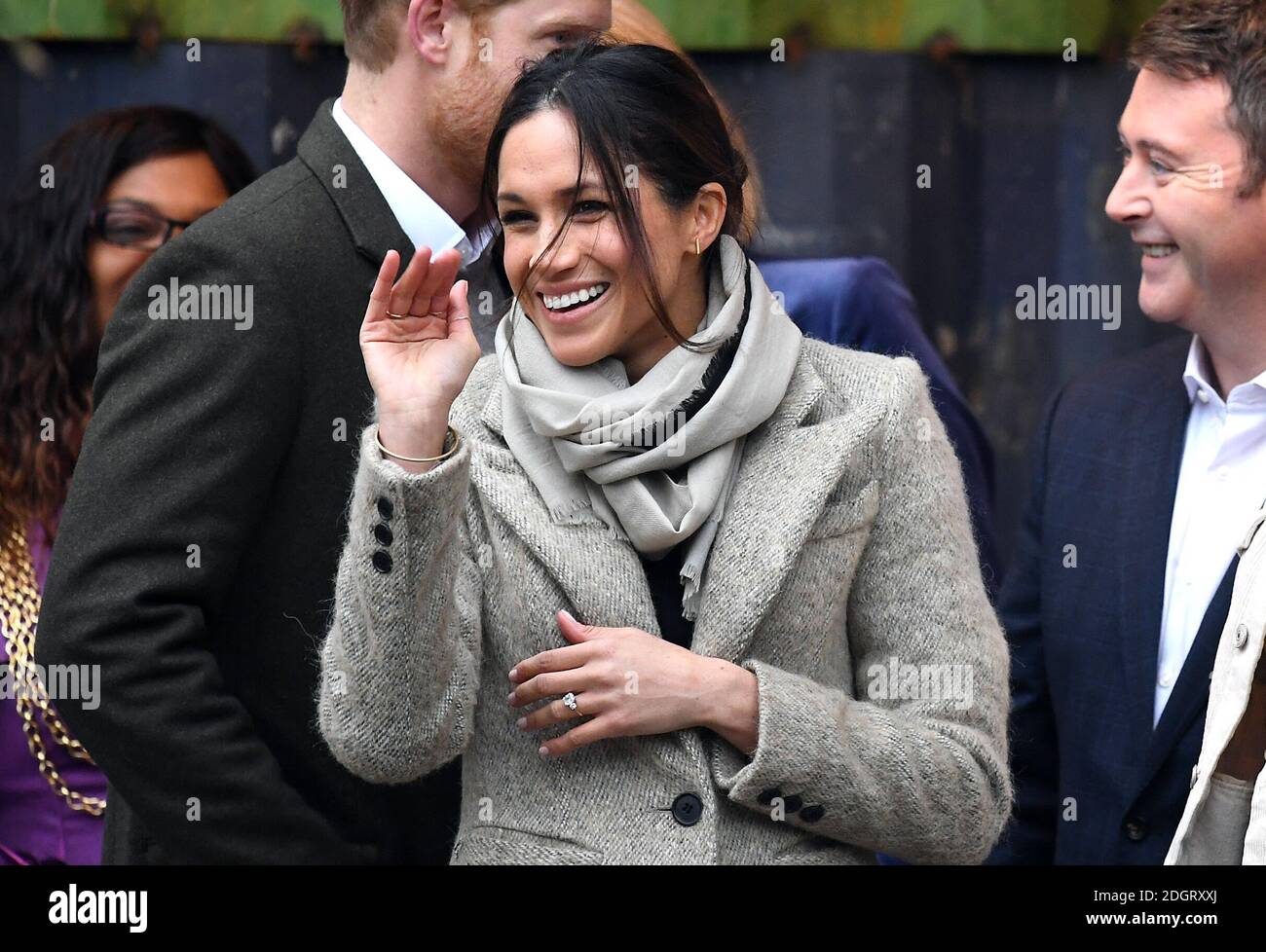 Meghan Markle visits youth-orientated radio station, Reprezent FM, in ...