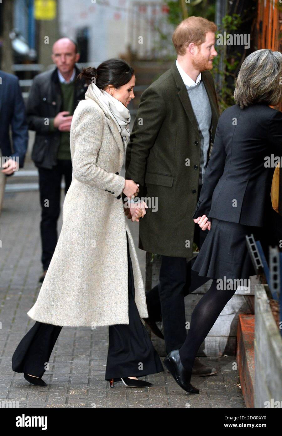 Prince Harry and Meghan Markle visit youth-orientated radio station ...