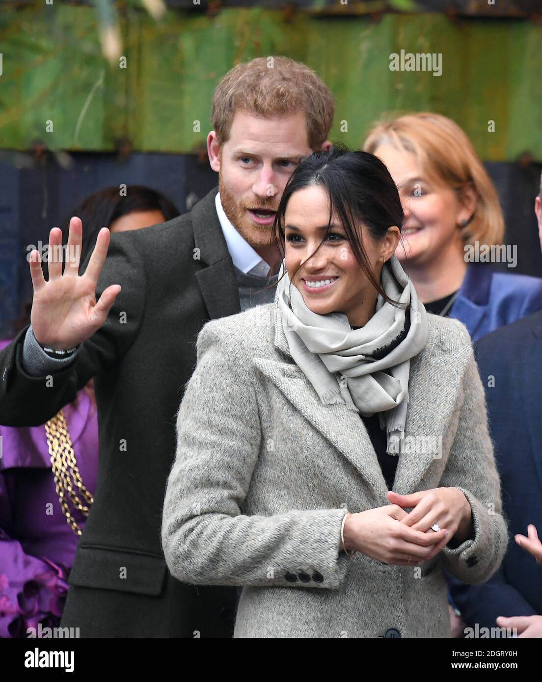 Prince Harry and Meghan Markle visit youth-orientated radio station ...