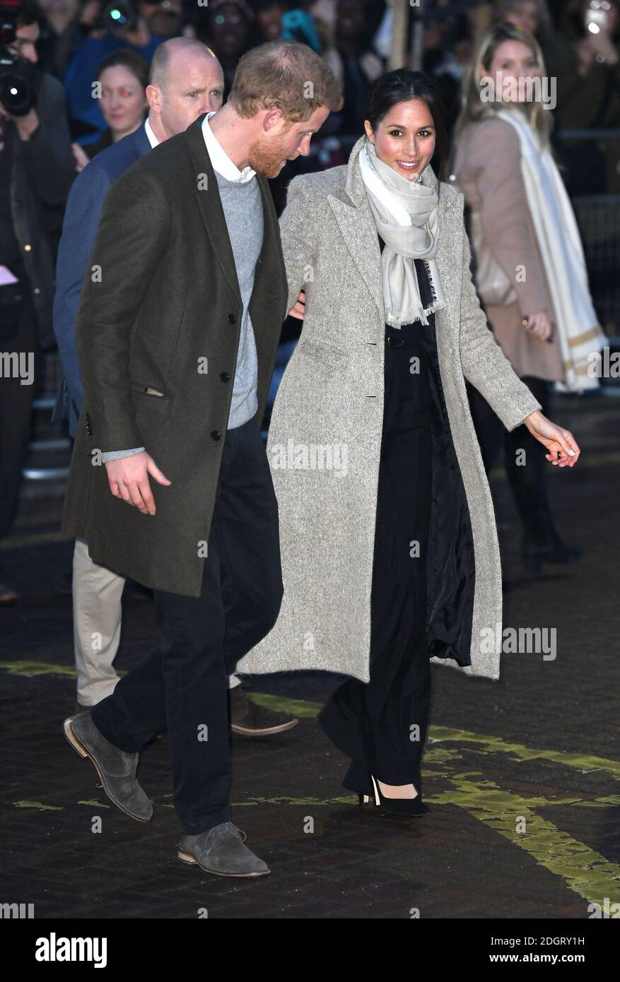 Prince Harry and Meghan Markle visit youth-orientated radio station ...