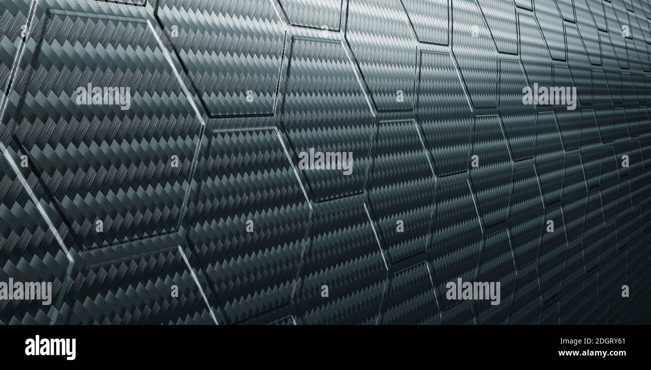 Black carbon fiber structure - Illustration Stock Photo - Alamy