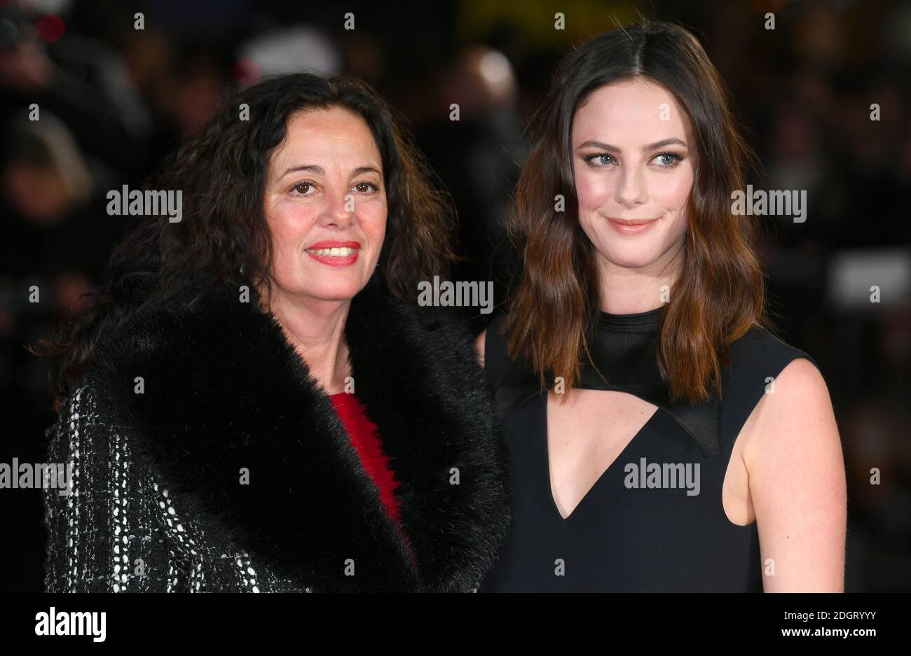 Kaya Scodelario (right) and Mother attending the Maze Runner: The Death ...