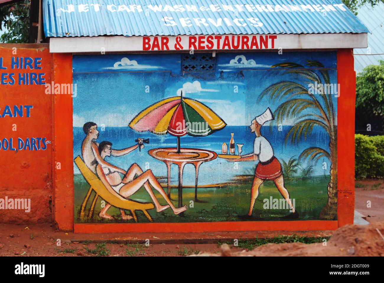 Kampala, Uganda - August 25, 2010: Incredible colour and vibrancy ...