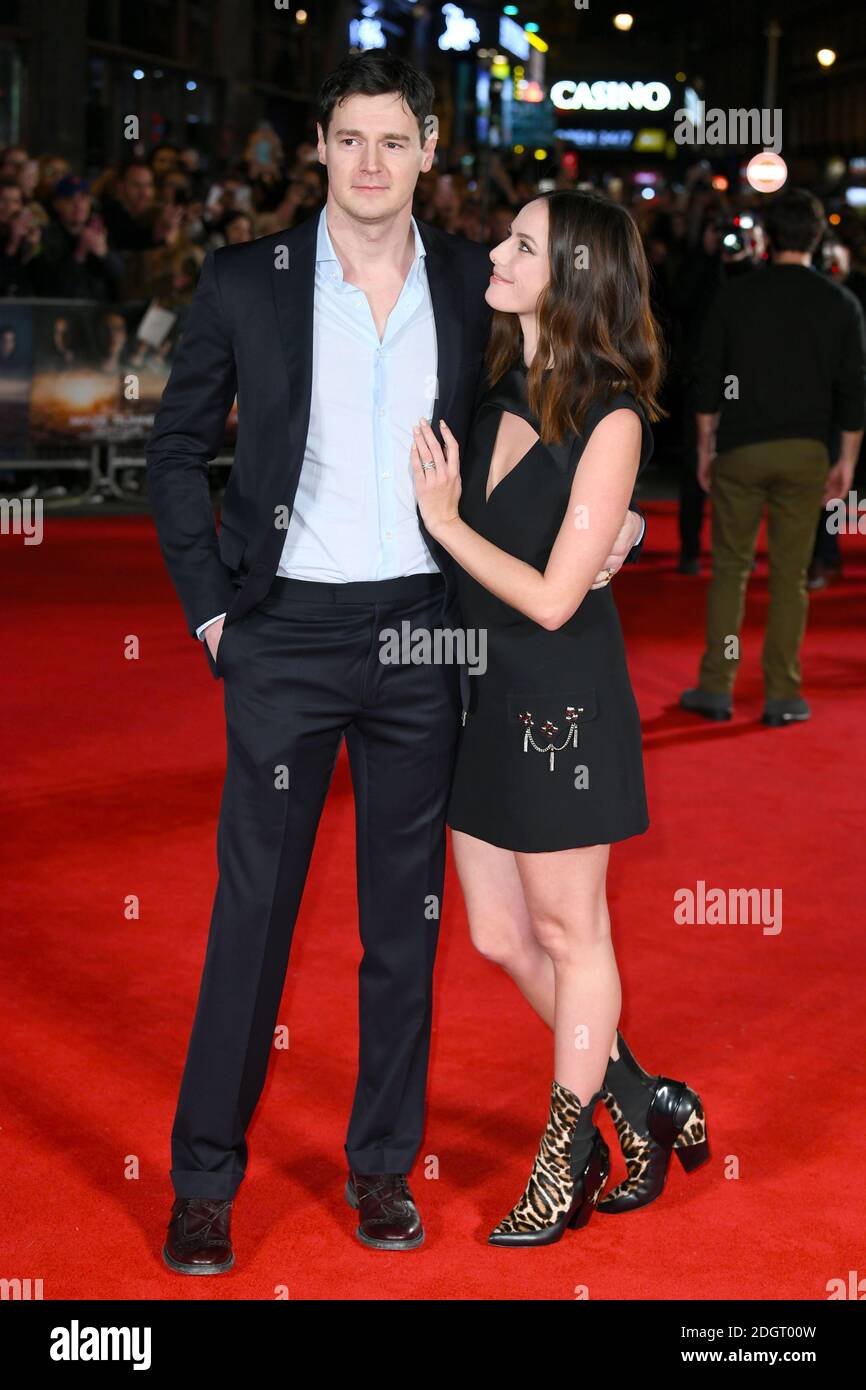 Benjamin Walker and Kaya Scodelario attending the Maze Runner: The ...