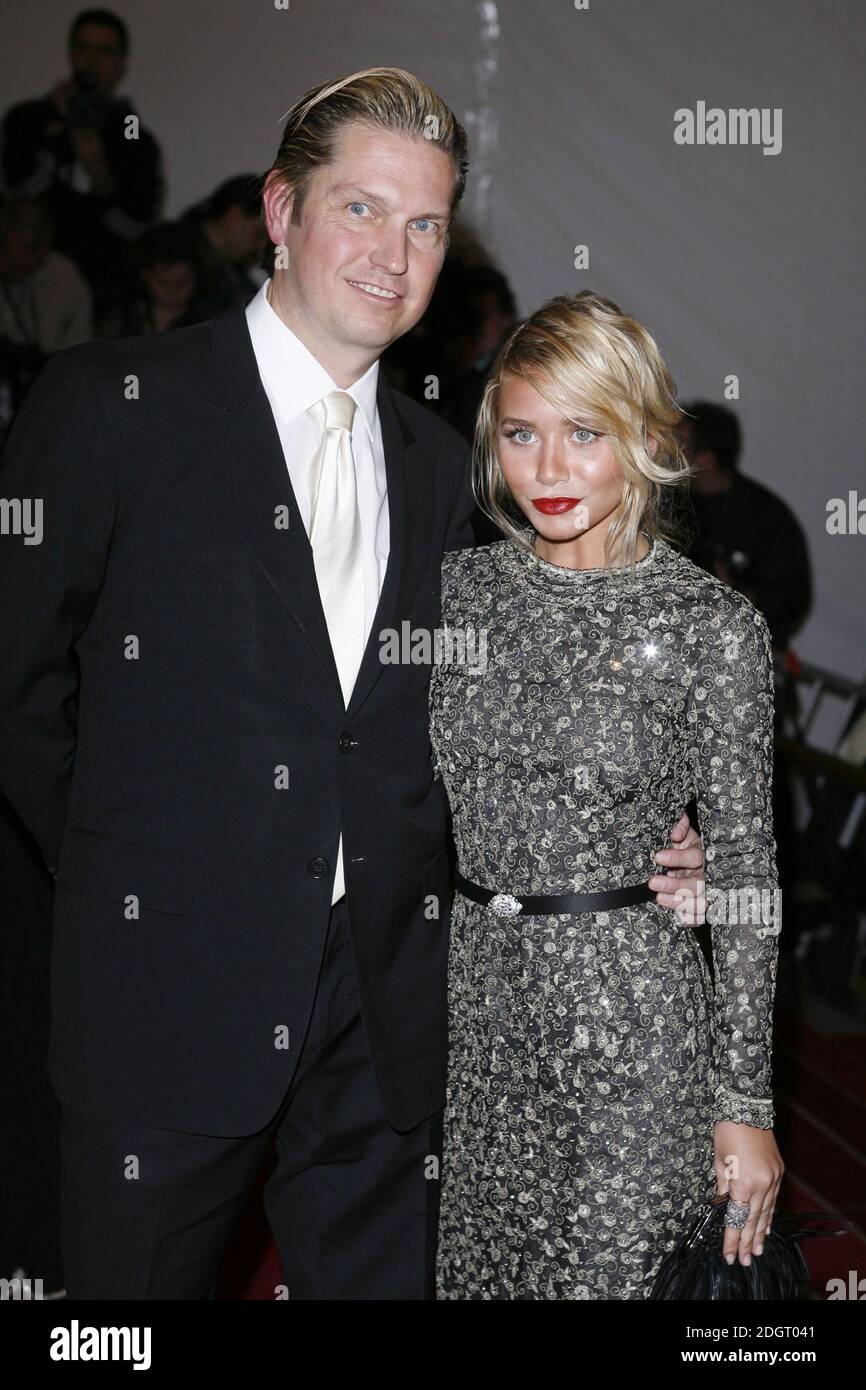 Ashley Olsen and guest arriving Stock Photo - Alamy