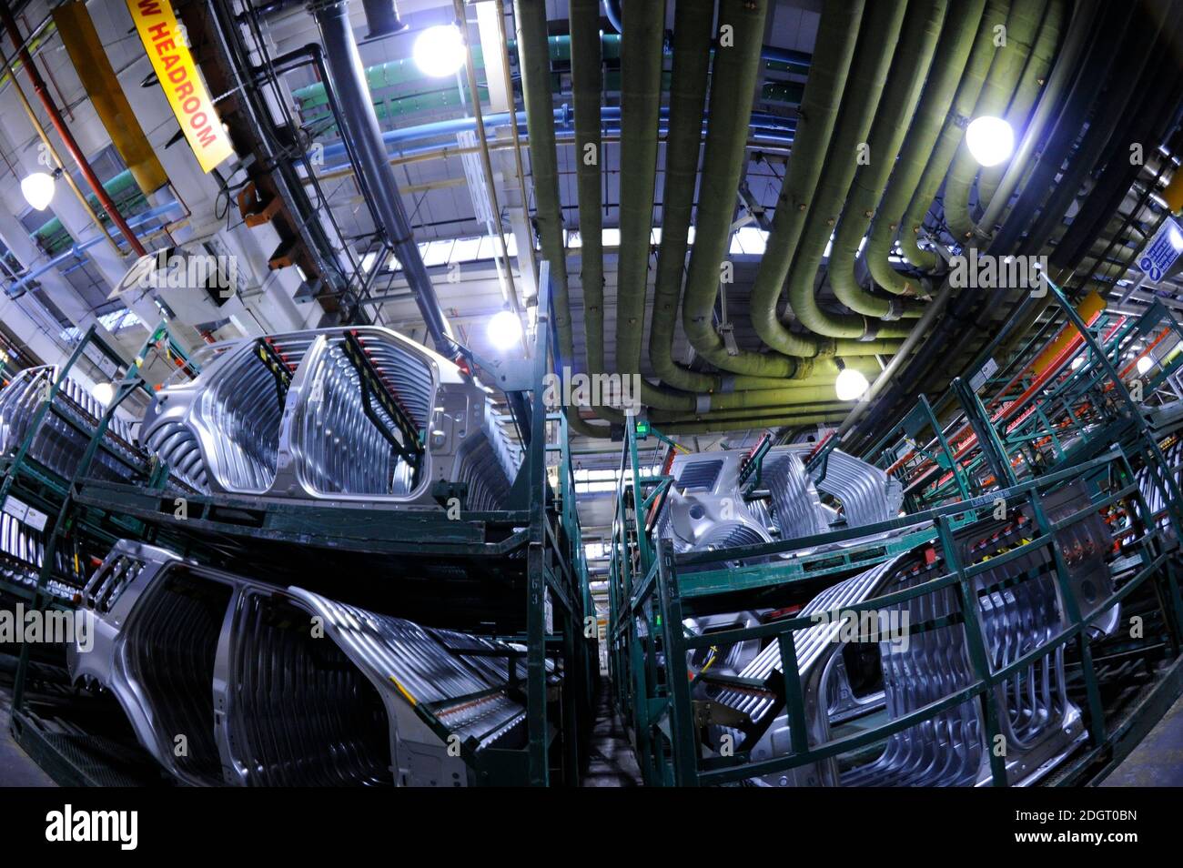 Jaguar Land Rover Halewood Body & Assembly, Merseyside Stock Photo - Alamy