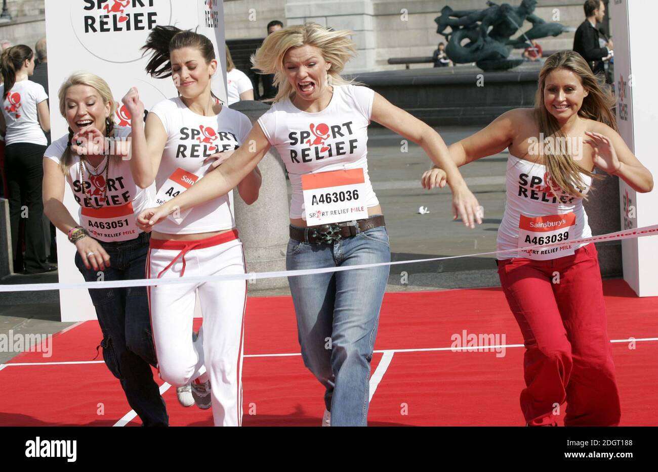 Zoe Lucker, Kirsty Gallacher, Kate Thornton and Sarah Barrand attending ...
