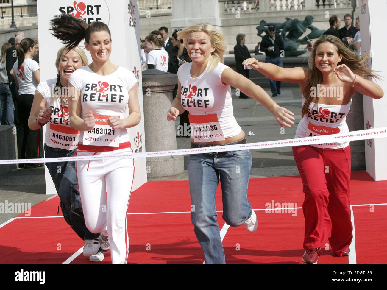 Zoe Lucker, Kirsty Gallacher, Kate Thornton and Sarah Barrand attending ...