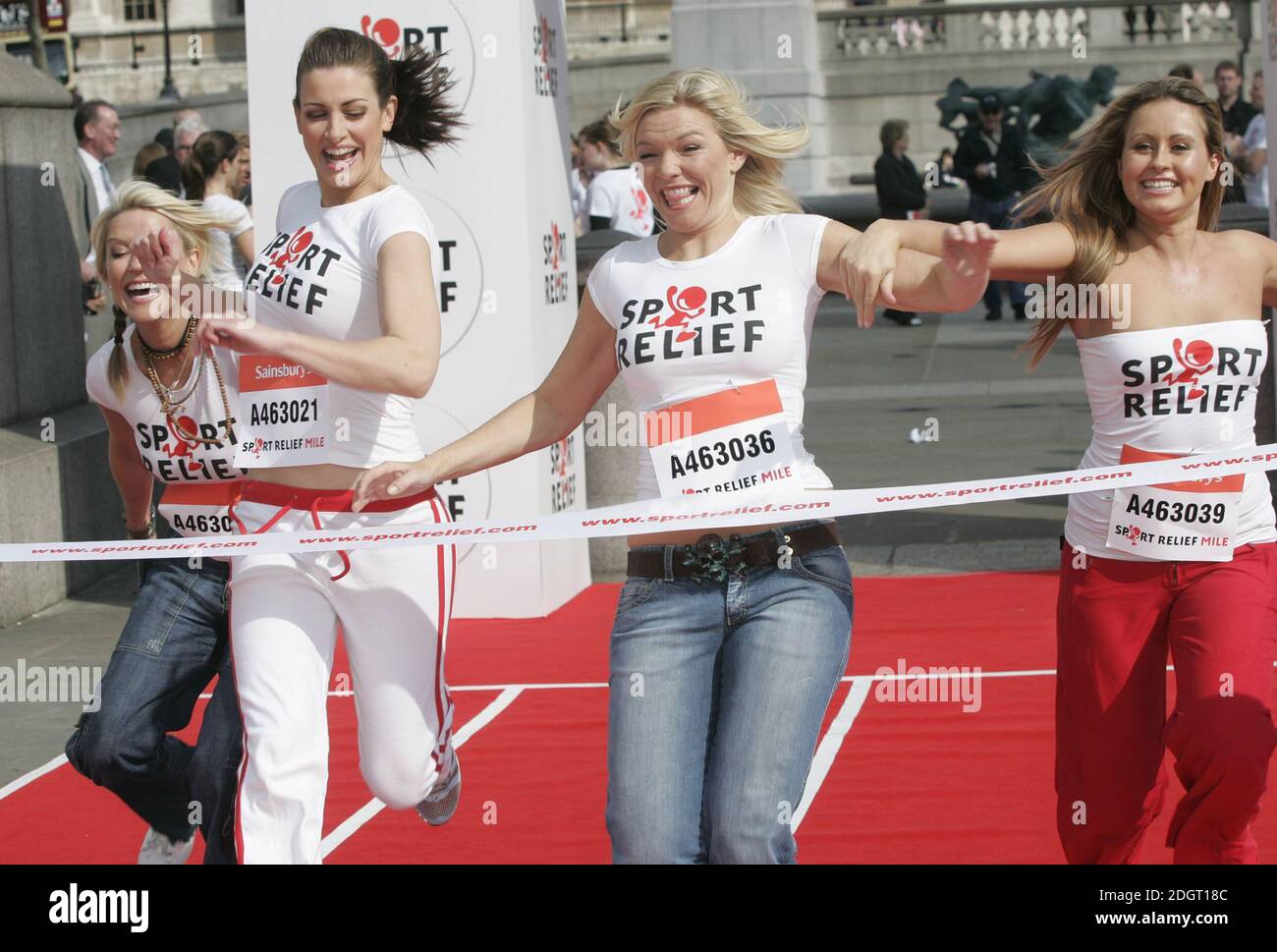 Zoe Lucker, Kirsty Gallacher, Kate Thornton and Sarah Barrand attending ...