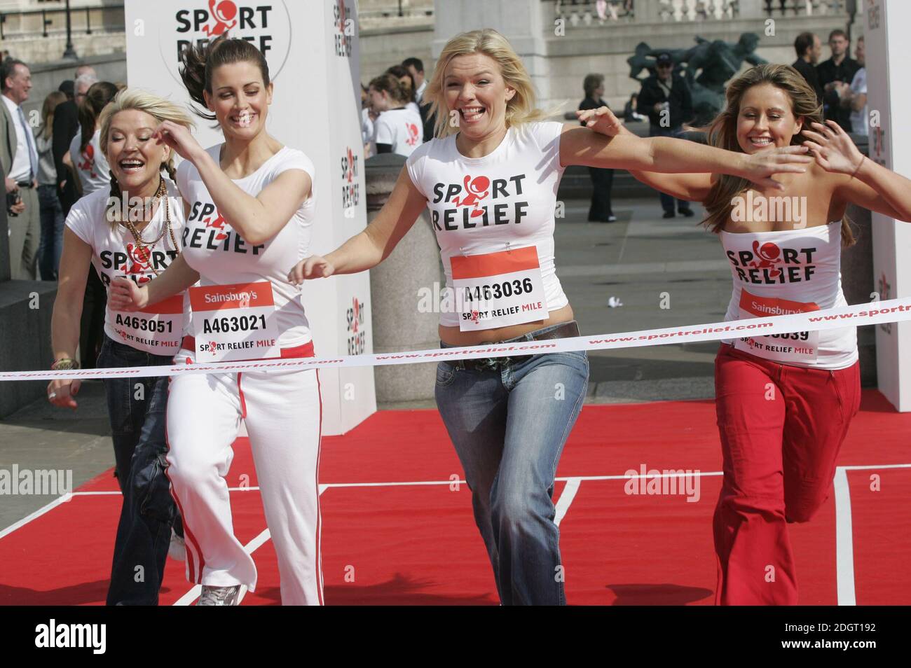 Zoe Lucker, Kirsty Gallacher, Kate Thornton and Sarah Barrand attending ...