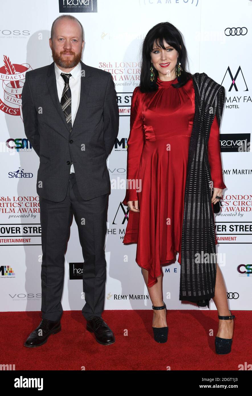 Steve Oram and Alice Lowe arriving for the London Critics' Circle Film ...