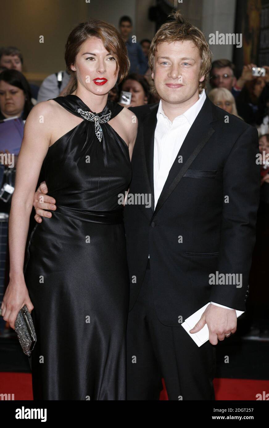 Jamie Oliver and wife Jools Oliver arriving Stock Photo - Alamy