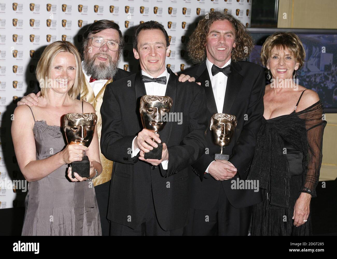 The cast of Help in the press room Stock Photo - Alamy