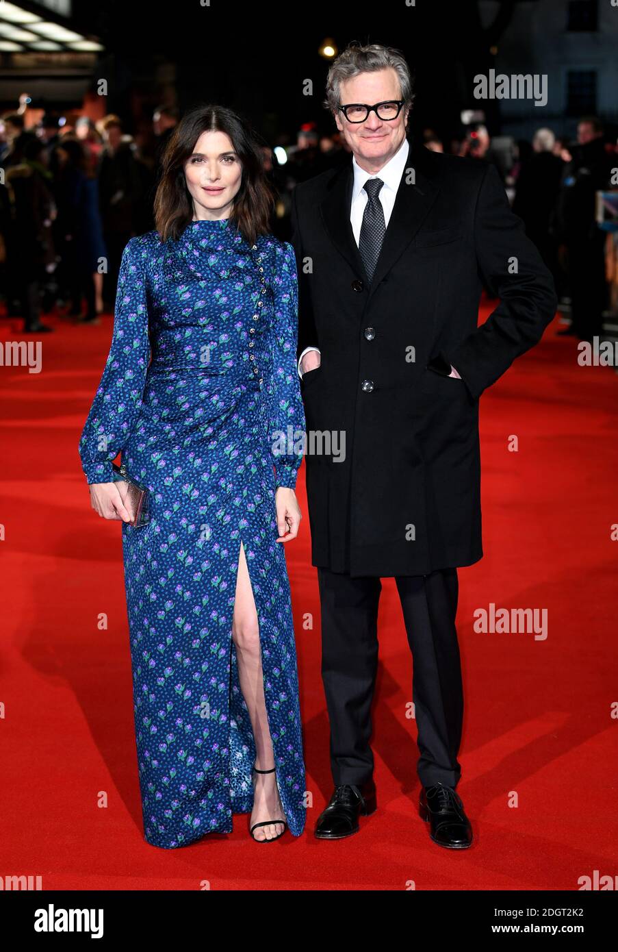 Rachel Weisz and Colin Firth attending the Mercy premiere at the Curzon ...