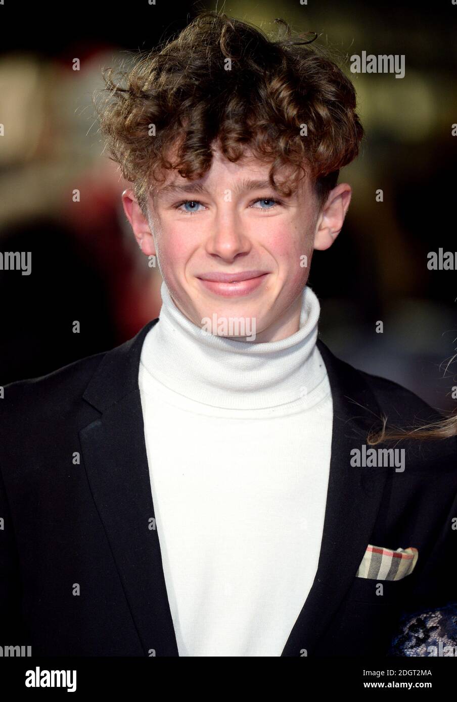 Finn Elliot attending the Mercy premiere at the Curzon Mayfair cinema ...