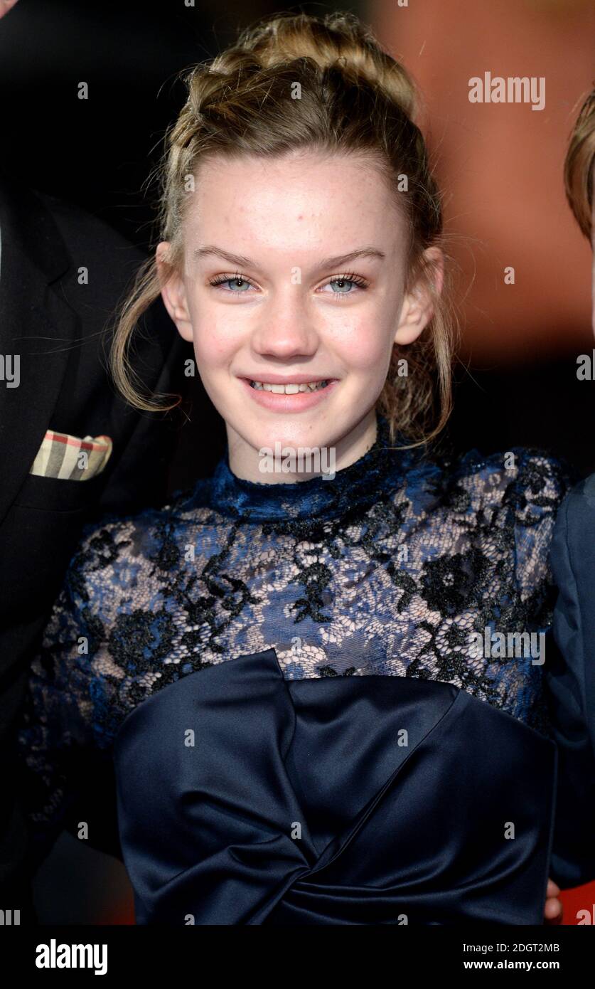 Eleanor Stagg attending the Mercy premiere at the Curzon Mayfair cinema ...