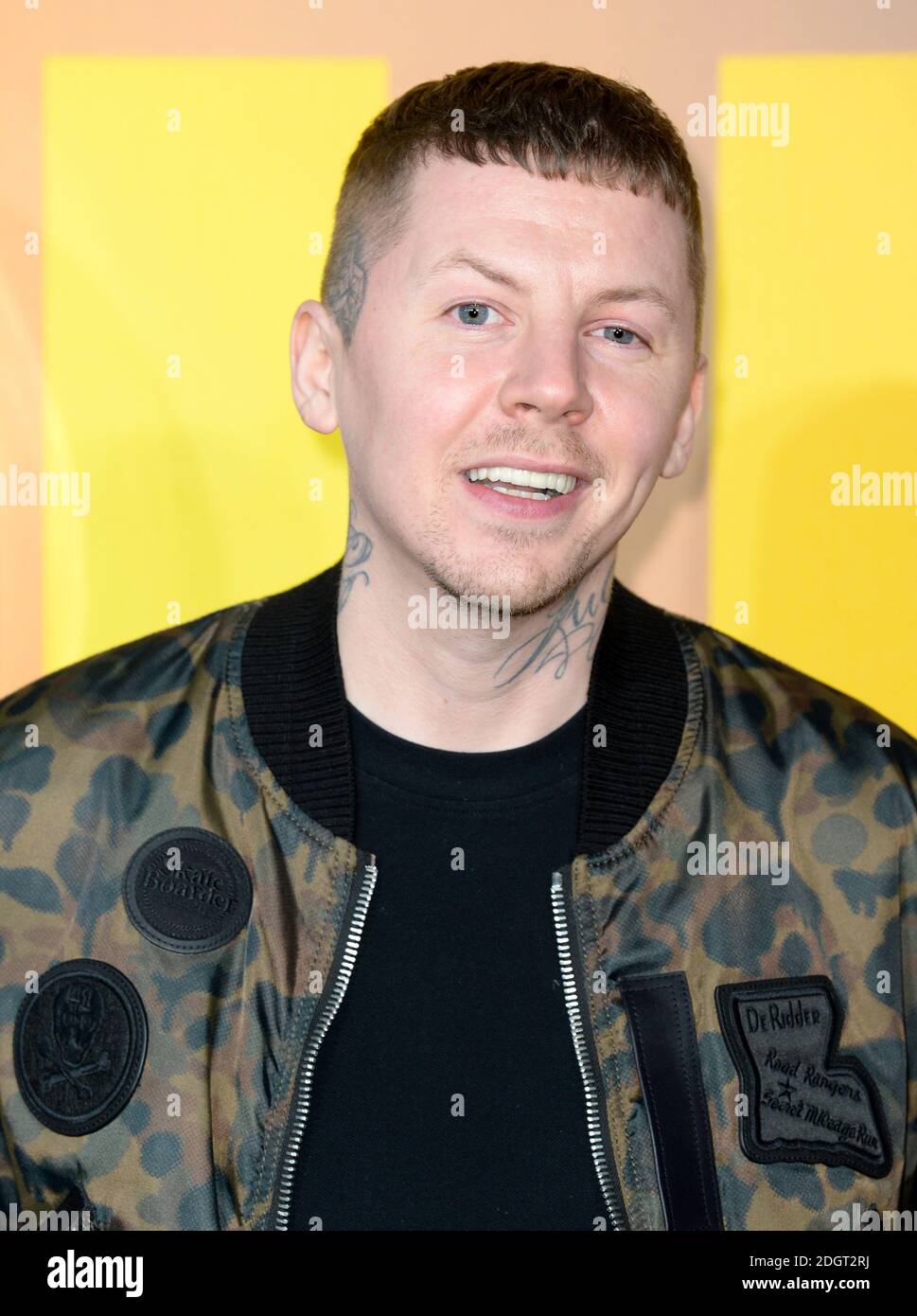 Professor Green attending the European premiere of Marvel Studios ...