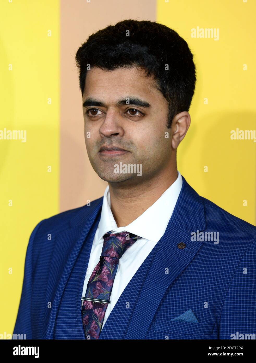 Divian Ladwa attending the European premiere of Marvel Studios' Black ...