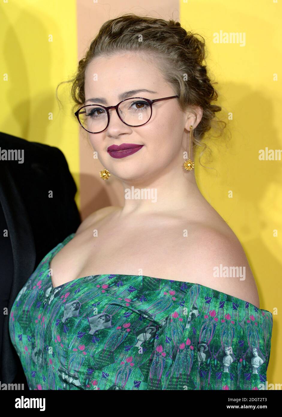 Carrie Fletcher attending the European premiere of Marvel Studios ...