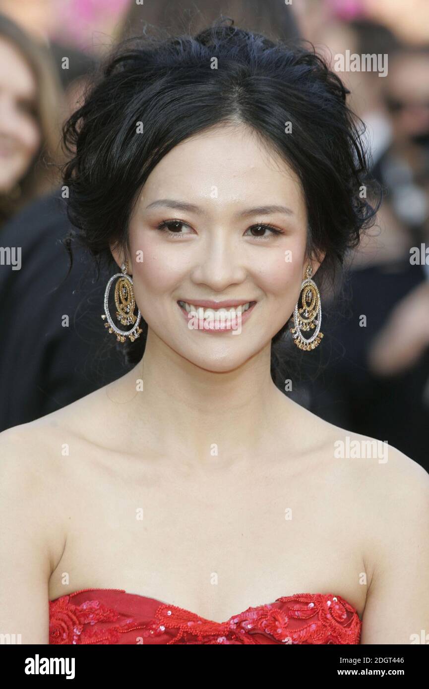 Zhang Ziyi arriving Stock Photo - Alamy