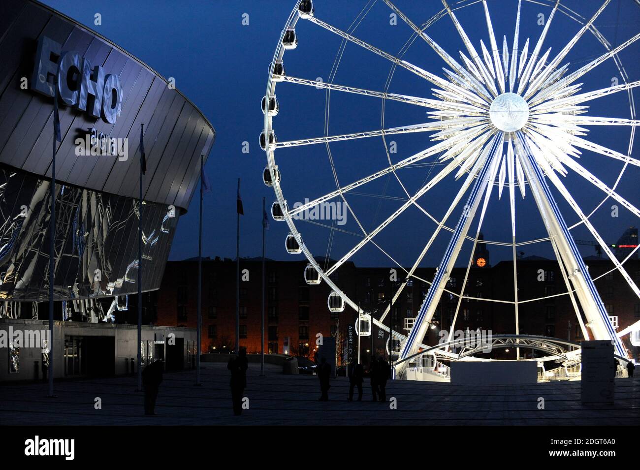Echo Wheel of Liverpool Stock Photo - Alamy