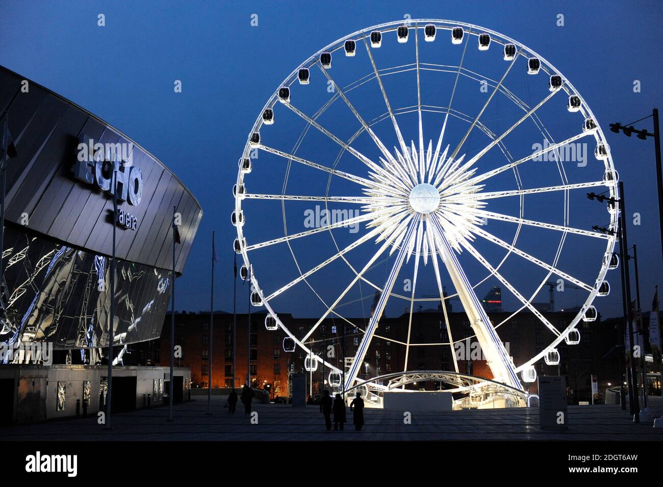 Echo Wheel of Liverpool Stock Photo - Alamy